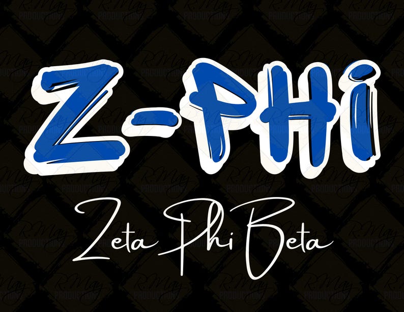 Zeta Phi Beta SVG Design: Zphib 1920 Print (digital Download) - Etsy