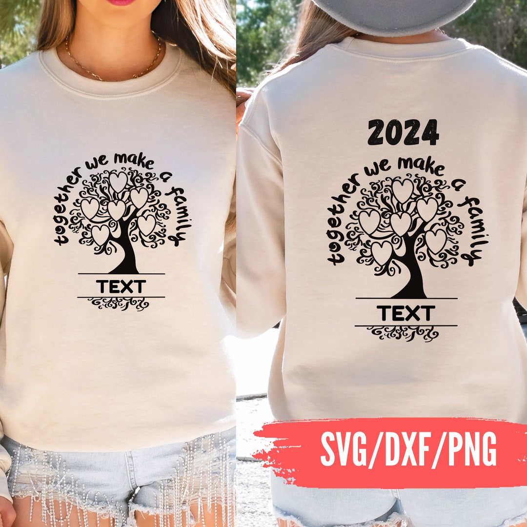 Family Tree SVG Instant Download Personalized Family Trip Shirt, 6 ...