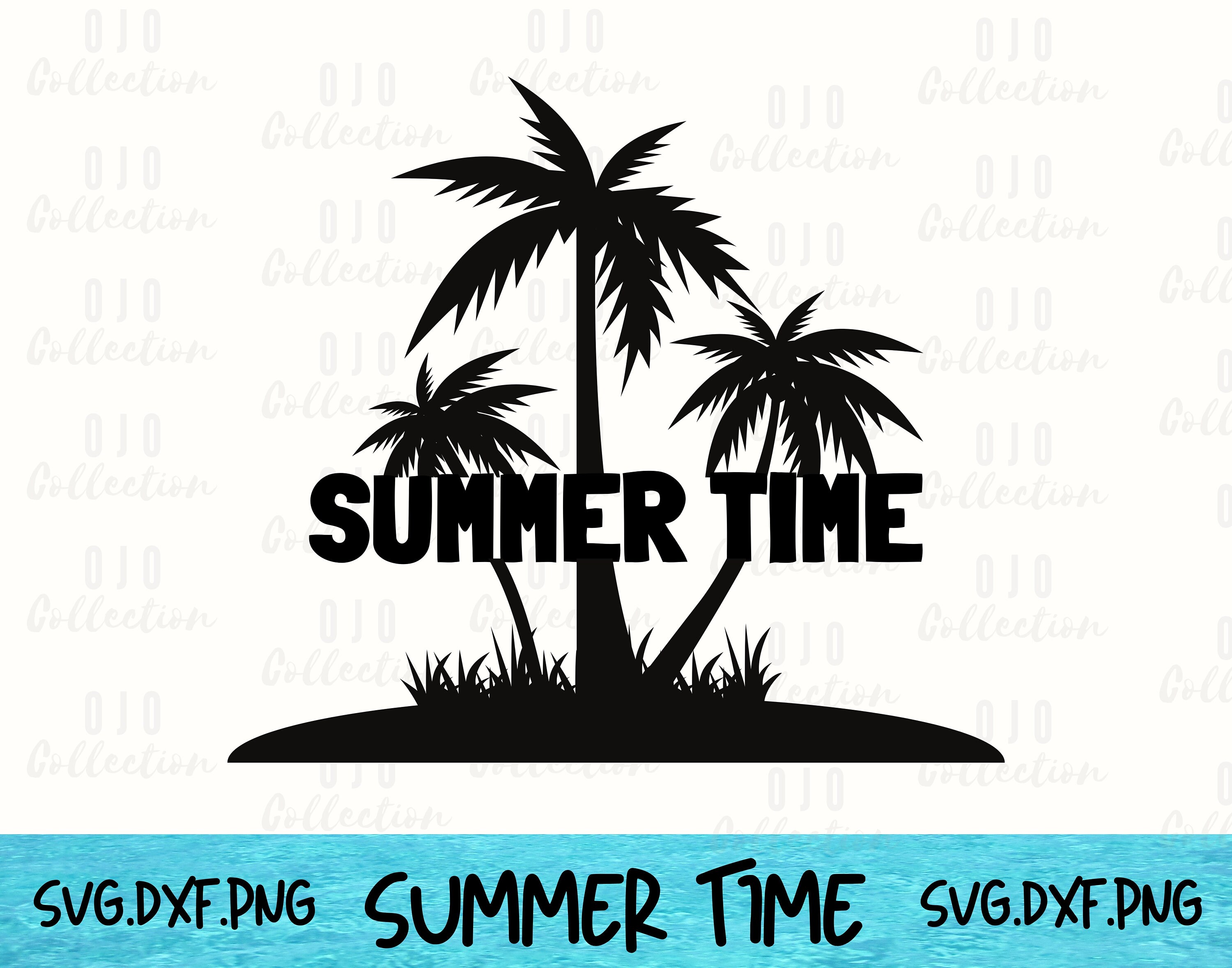 Summer Time SVG Beach SVG Summer SVG Beach Life Svg Summer | Etsy