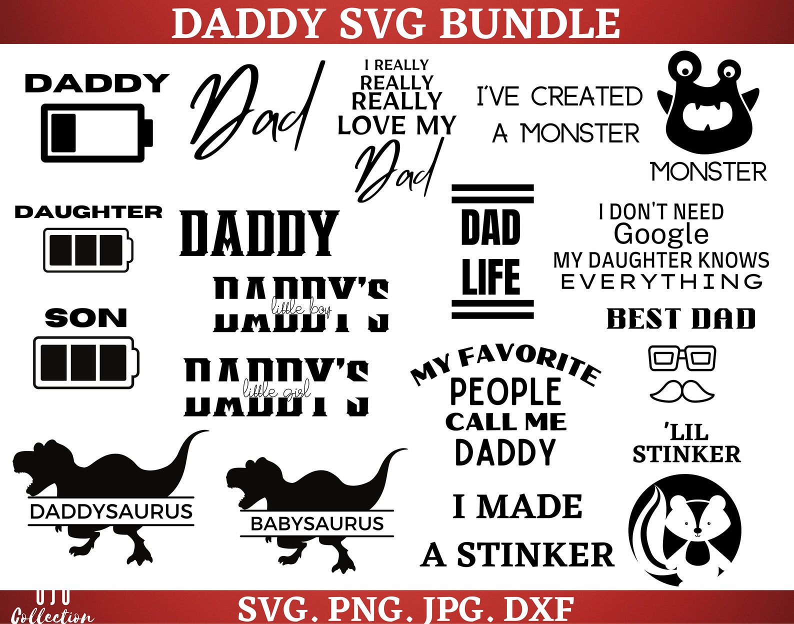 Daddy SVG Bundle Father SVG Daddy and Me SVG Mini Me Svg - Etsy