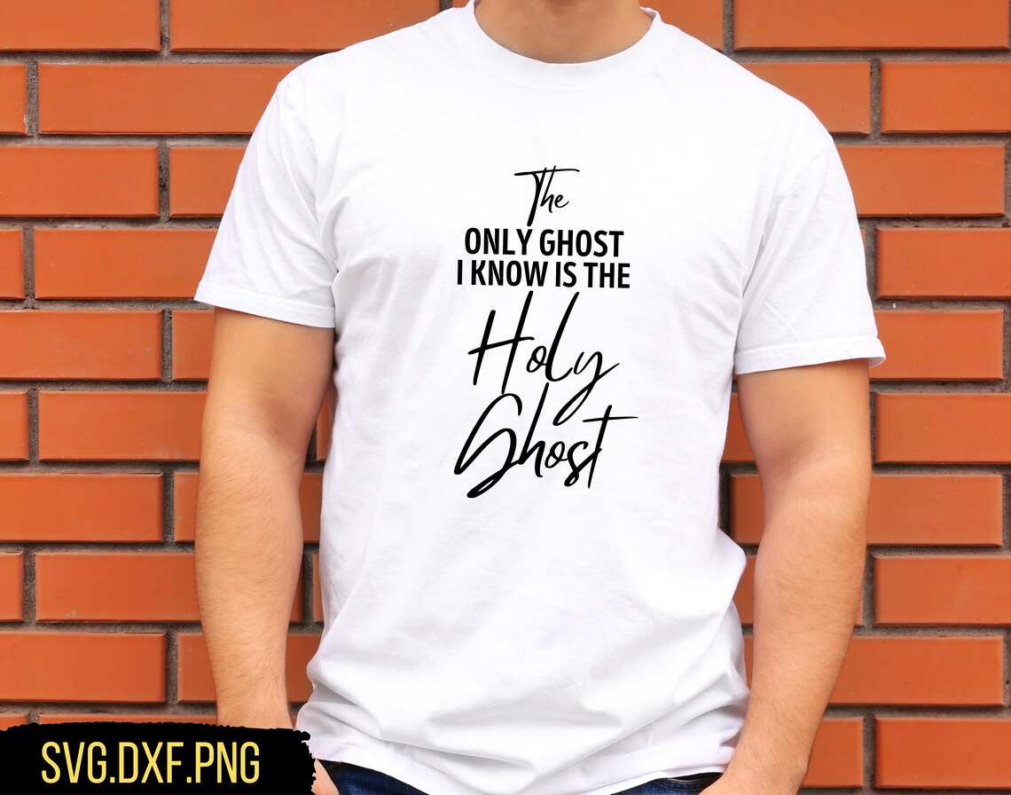 Christian Halloween SVG Holy Ghost SVG Halloween SVG - Etsy