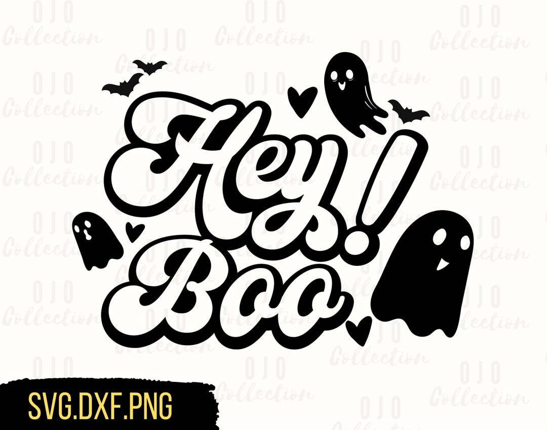 Hey Boo SVG, Halloween SVG, Ghost SVG, Spooky Svg, Cute Ghost Svg ... Hey Boo SVG, Halloween SVG, Ghost SVG, Spooky Svg, Cute Ghost Svg ...