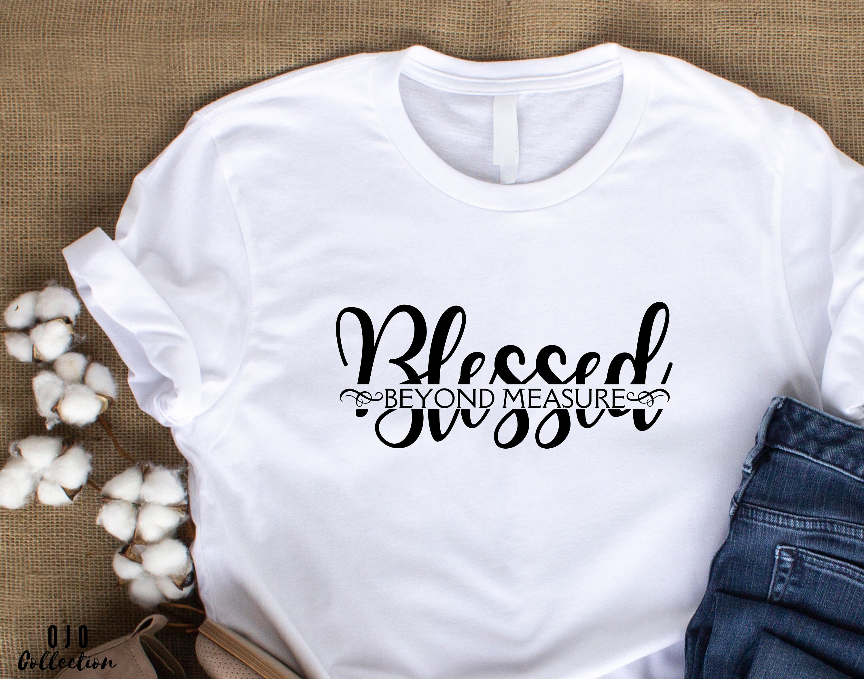 Blessed SVG Blessed Beyond Measure SVG Christian SVG Bible - Etsy