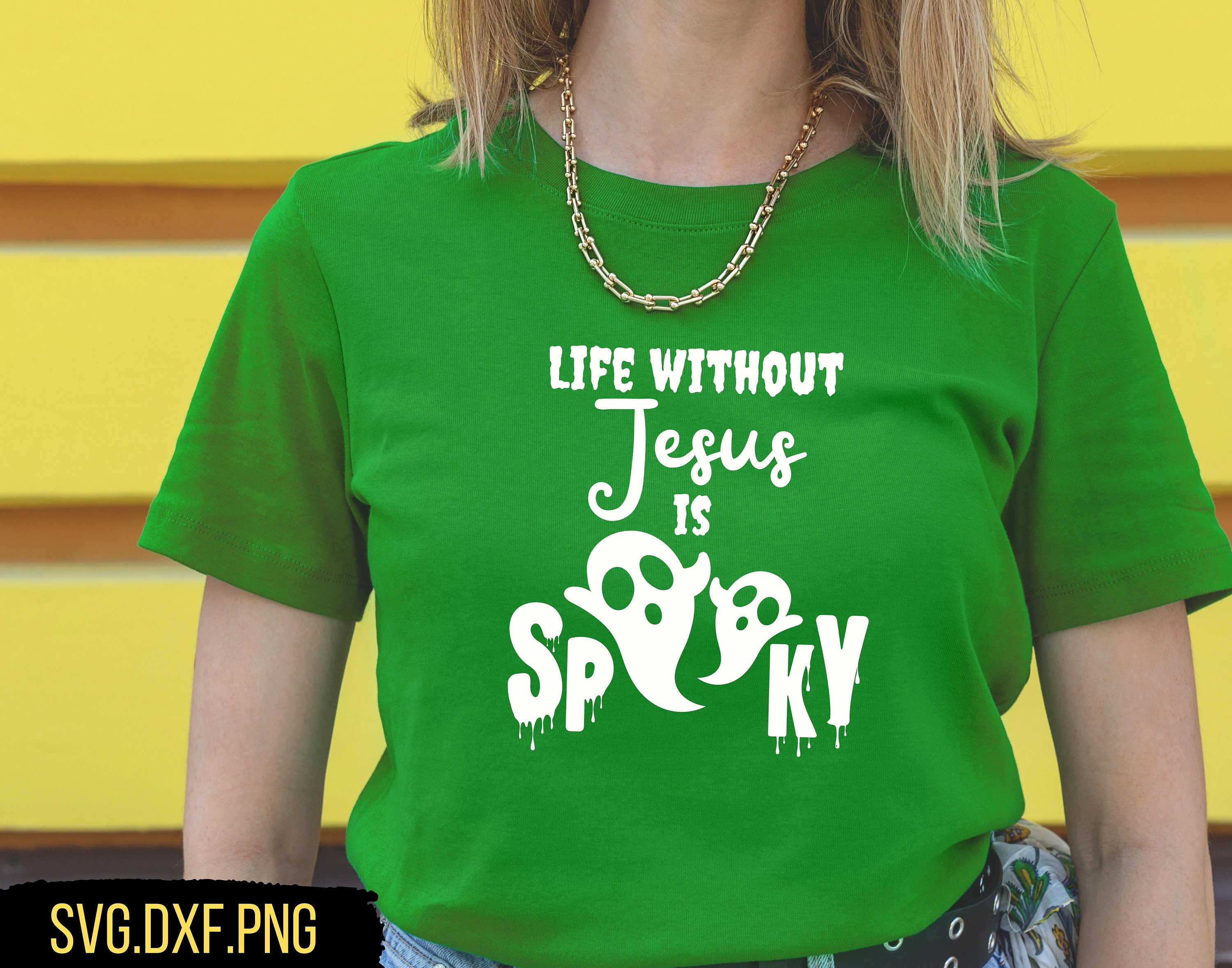 Life Without Jesus is Spooky SVG Christian Halloween SVG - Etsy
