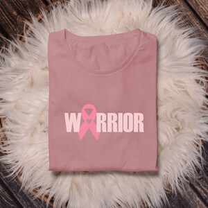 Cancer Warrior SVG, Fight Cancer SVG, Breast Cancer SVG, Breast Cancer ...