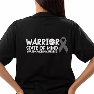 Cancer Warrior SVG Brain Cancer Awareness SVG Brain Tumor Warrior Svg ...