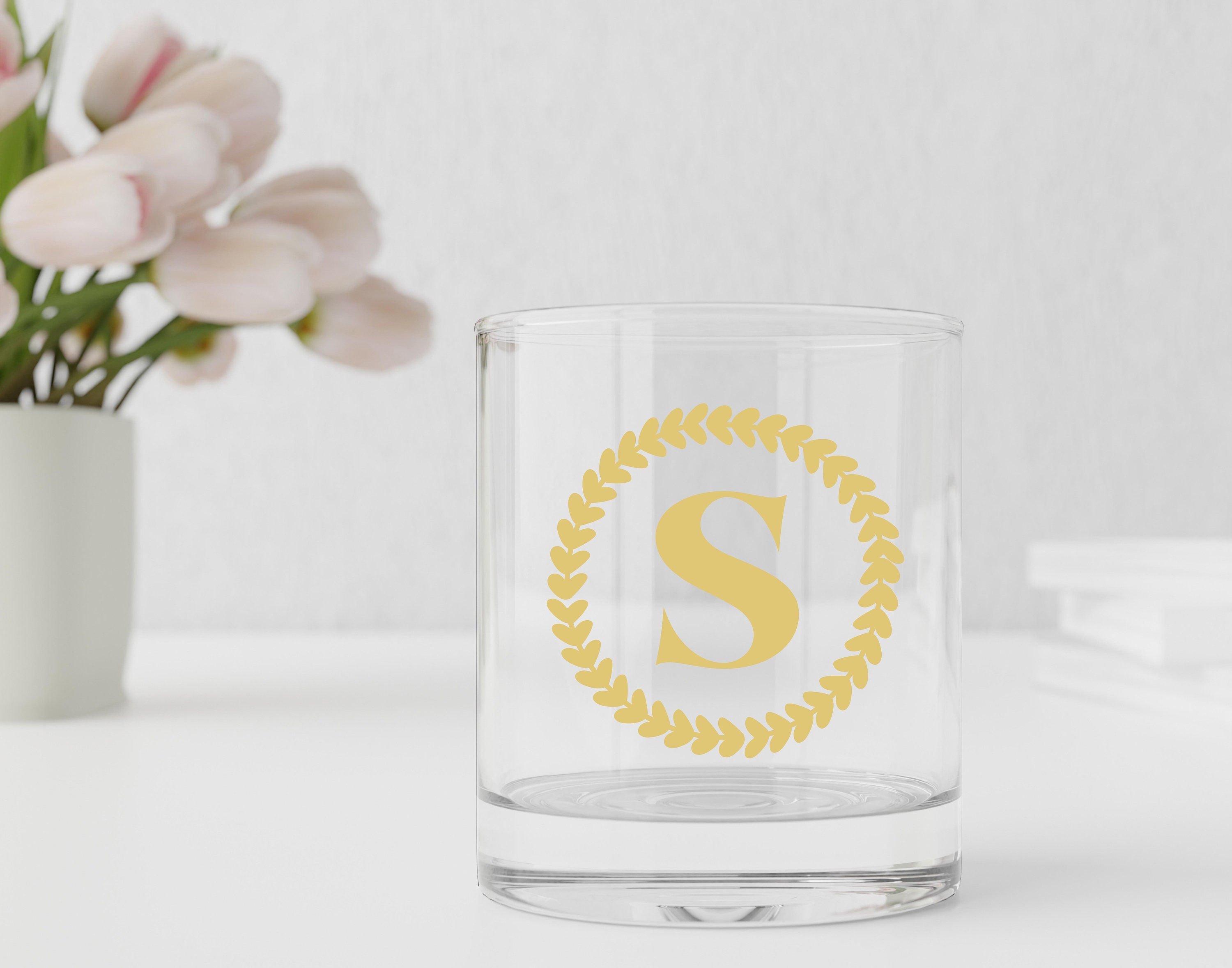 Initial Monogram Alphabet SVG Initial Monogram Letter SVG - Etsy