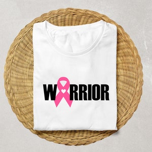 Cancer Warrior SVG, Fight Cancer SVG, Breast Cancer SVG, Breast Cancer ...