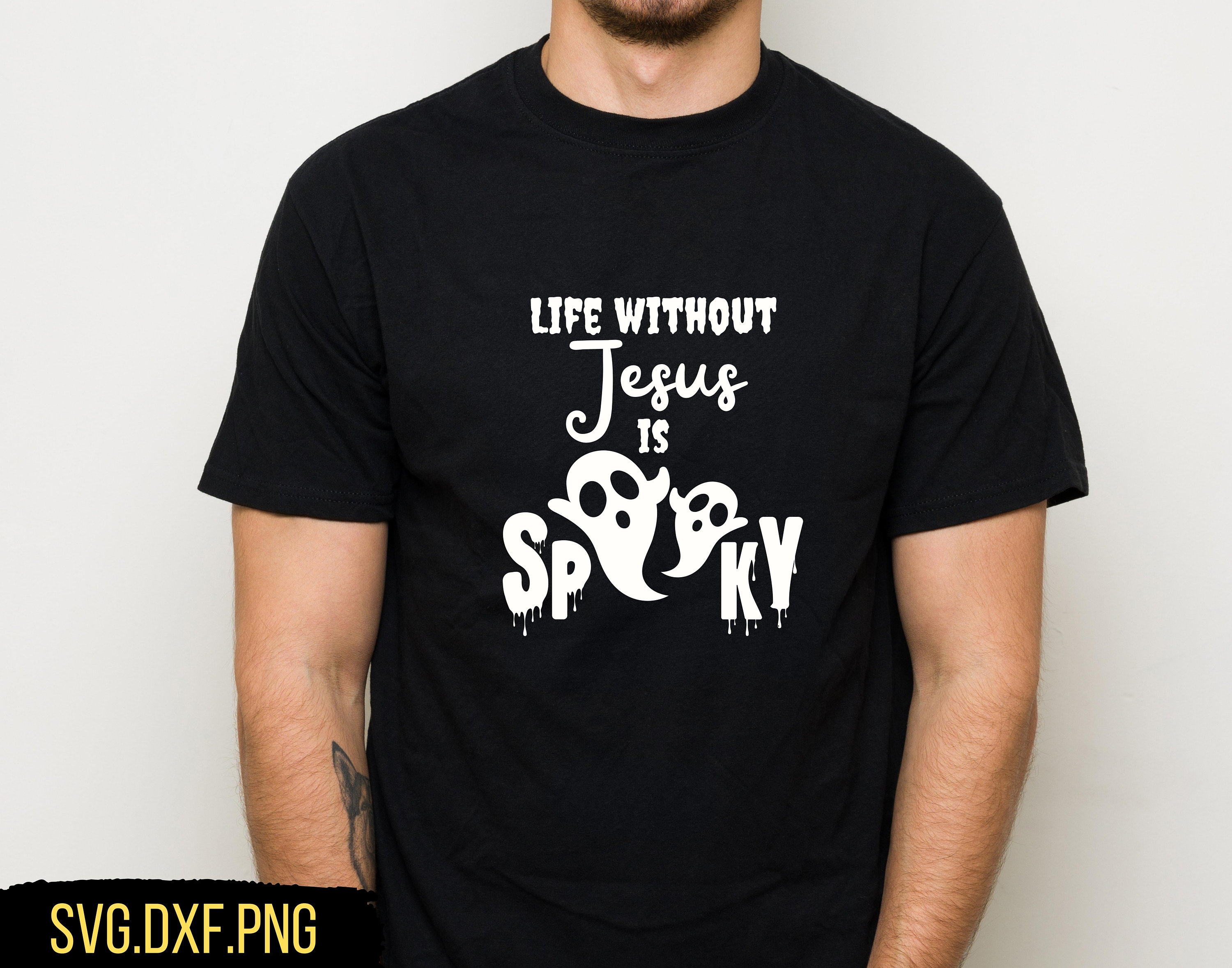 Life Without Jesus is Spooky SVG Christian Halloween SVG - Etsy