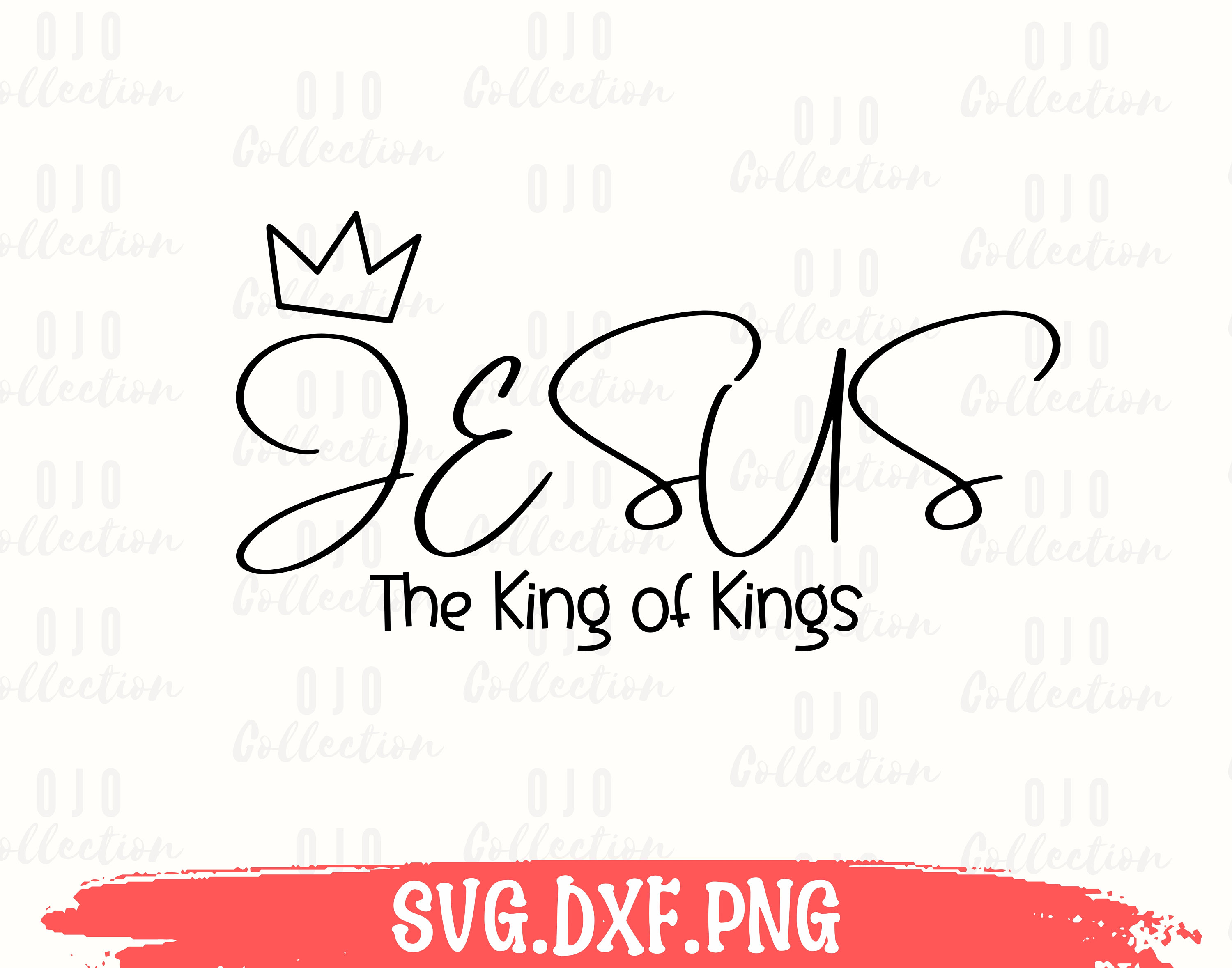 Jesus Svg Bible Verse Svg King of Kings Svg Faith Shirt - Etsy