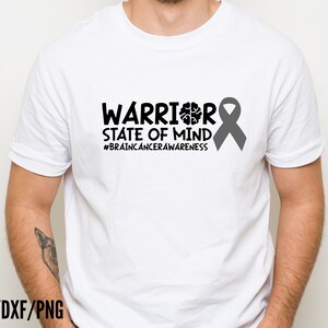 Cancer Warrior SVG Brain Cancer Awareness SVG Brain Tumor Warrior Svg ...