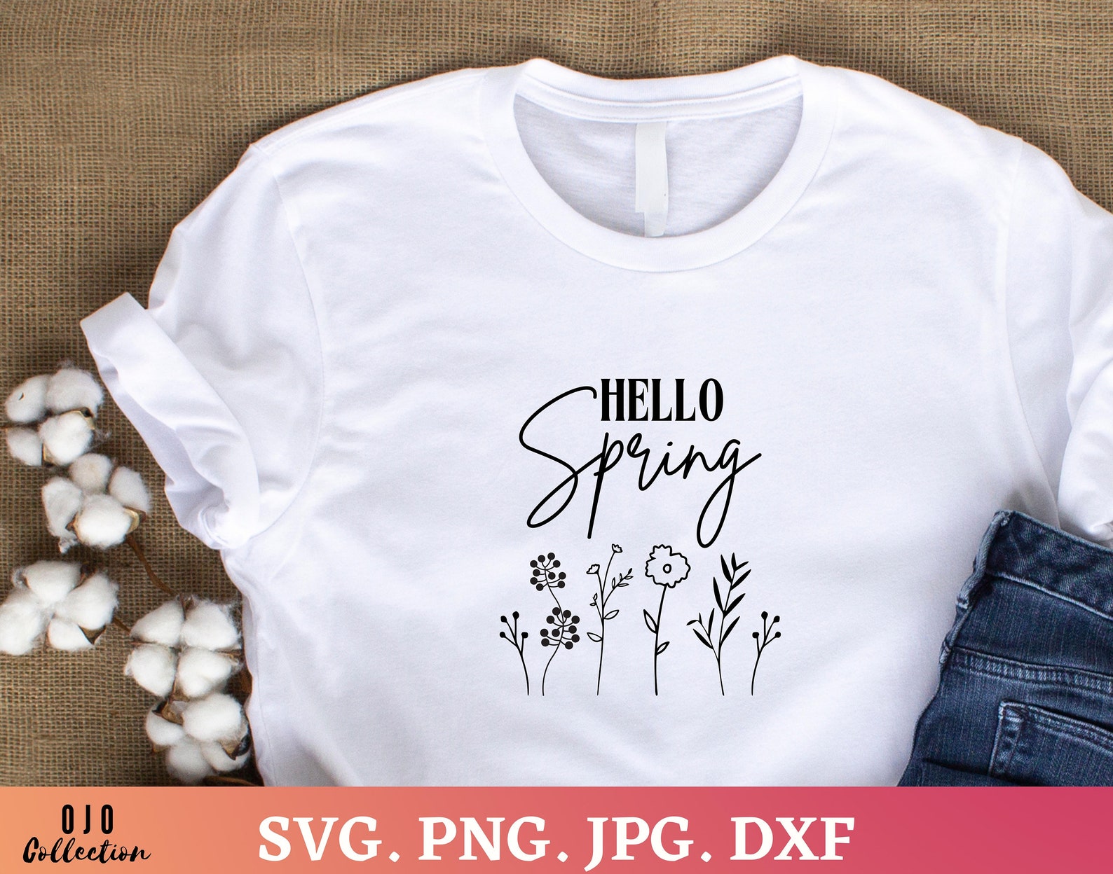 Spring SVG Bundle Hello Spring SVG Easter SVG Welcome - Etsy