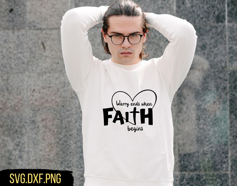 Faith SVG Bible Verse SVG Scripture SVG Christian Shirt - Etsy