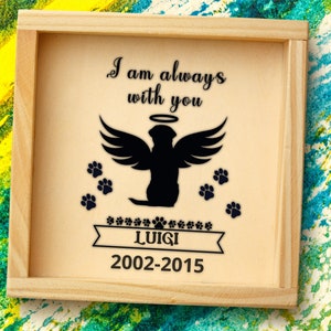 In Loving Memory SVG, Pet Memorial SVG, Dog Memorial SVG, Angel Wings ...