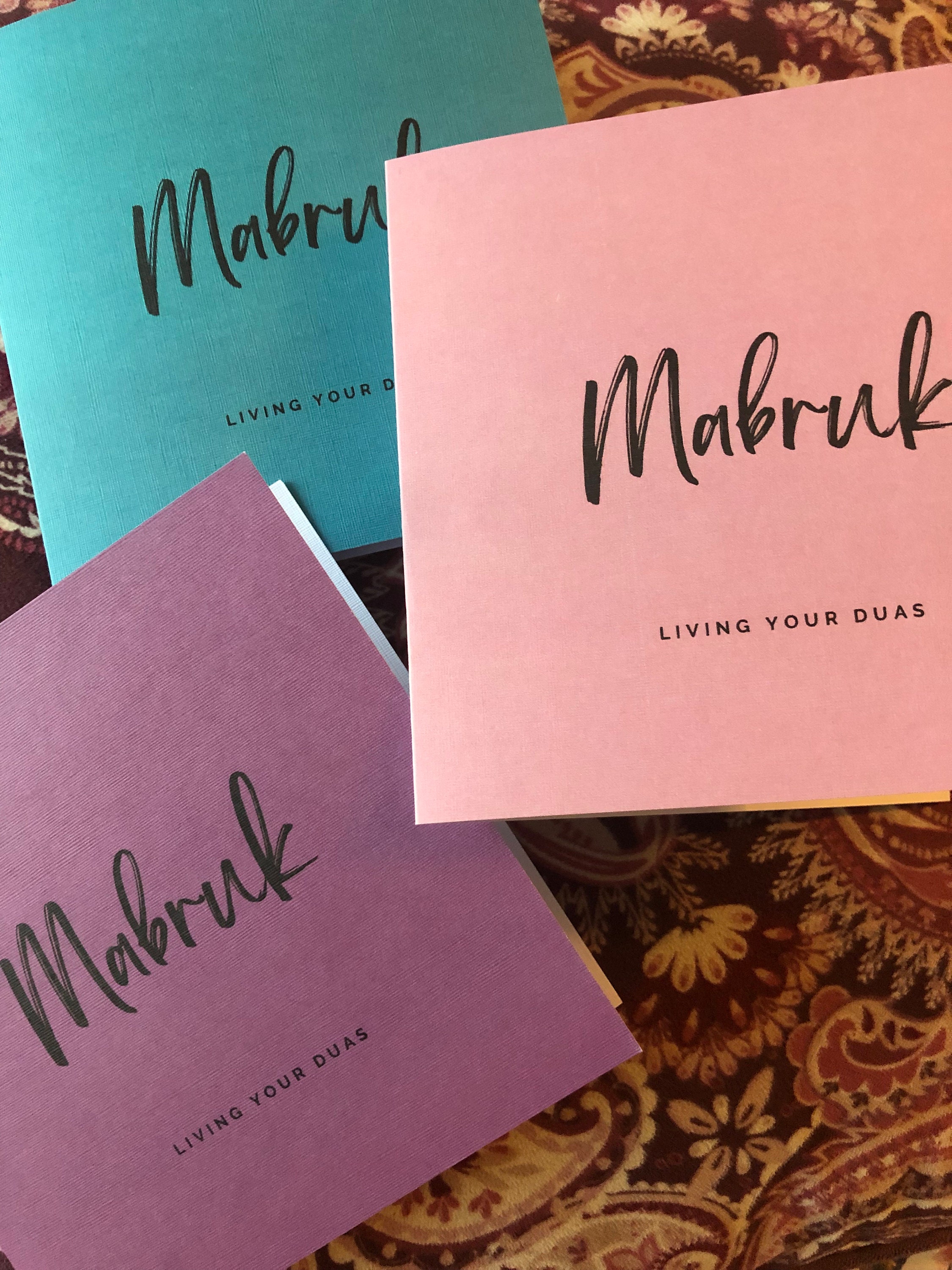 Mabruk Greeting Card - Islamic Greeting Cards - Etsy