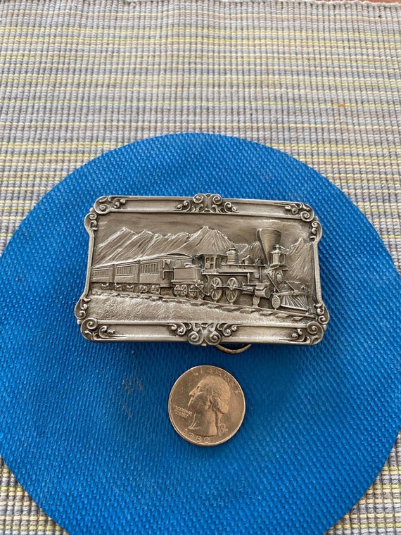 vtg 1984 railroad belt - Gem