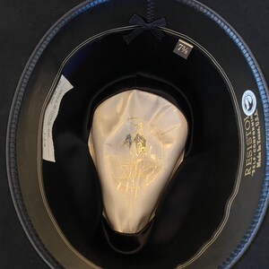 Vintage Super Cool Distressed Resistol 4X Beaver Fur Felt quicksilver ...