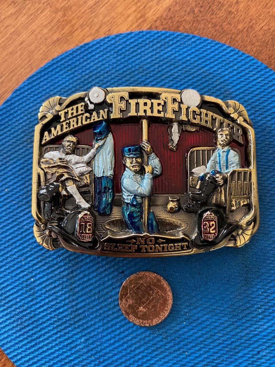 Vintage 1986 Richly Detailed Great American Great American Buckles no ...