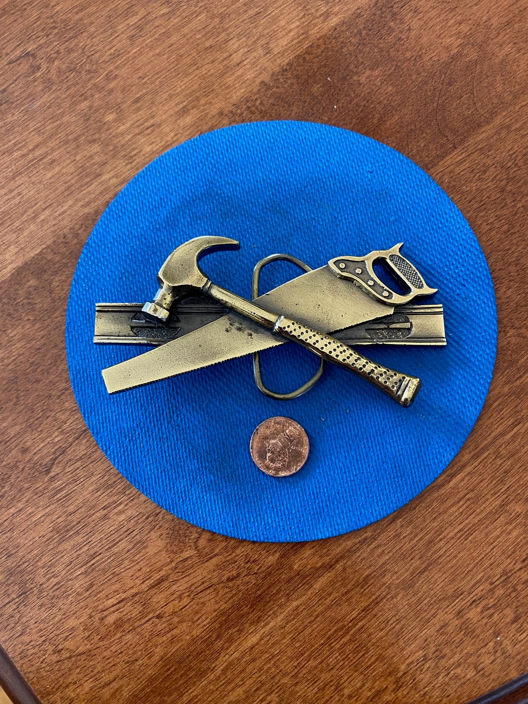 Vintage (1981) Hands on Cool Great American Buckle Company Carpenter ...