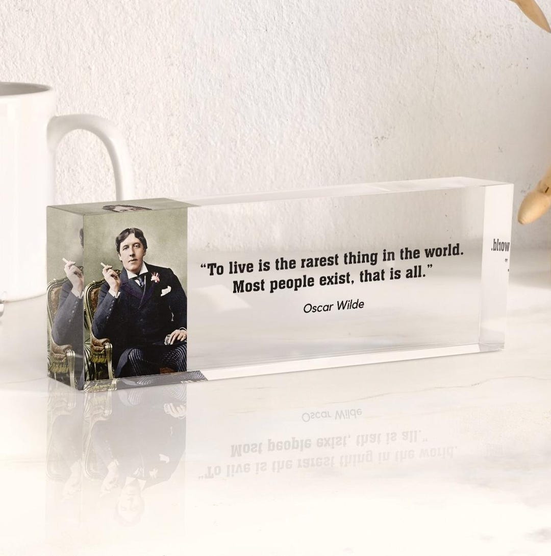 Personalized Acrylic Quote Plaque With Photo & Logo - Etsy