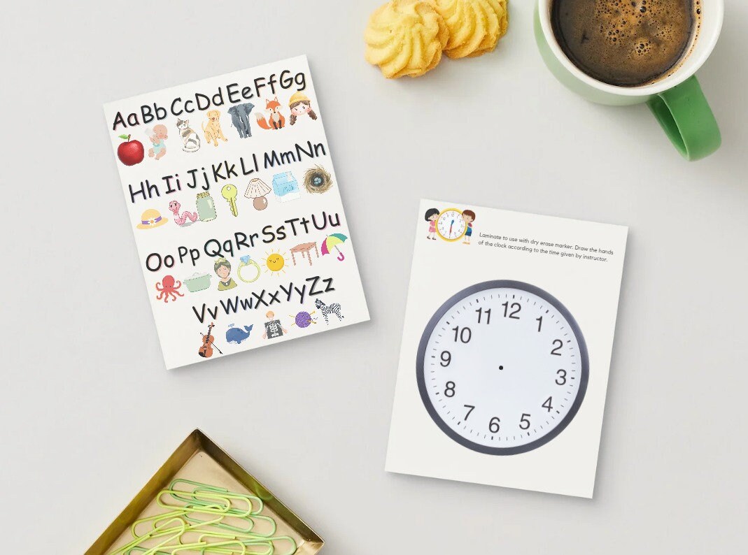 Kindergarten Prep Worksheets - Etsy