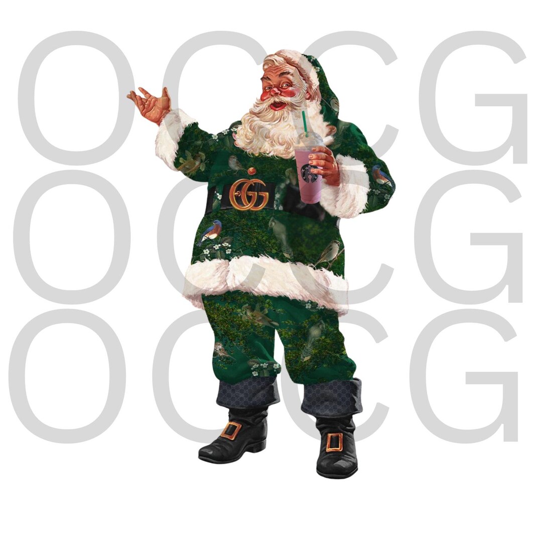 Boujee Santa Frappuccino Drink - Etsy