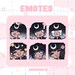 Demon Girl Emotes Twitch and Discord Emotes Instant Download Cute Girl ...
