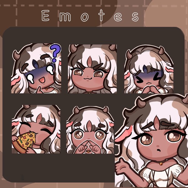 Twitch Bit Tier Emotes Cow Etsy Uk