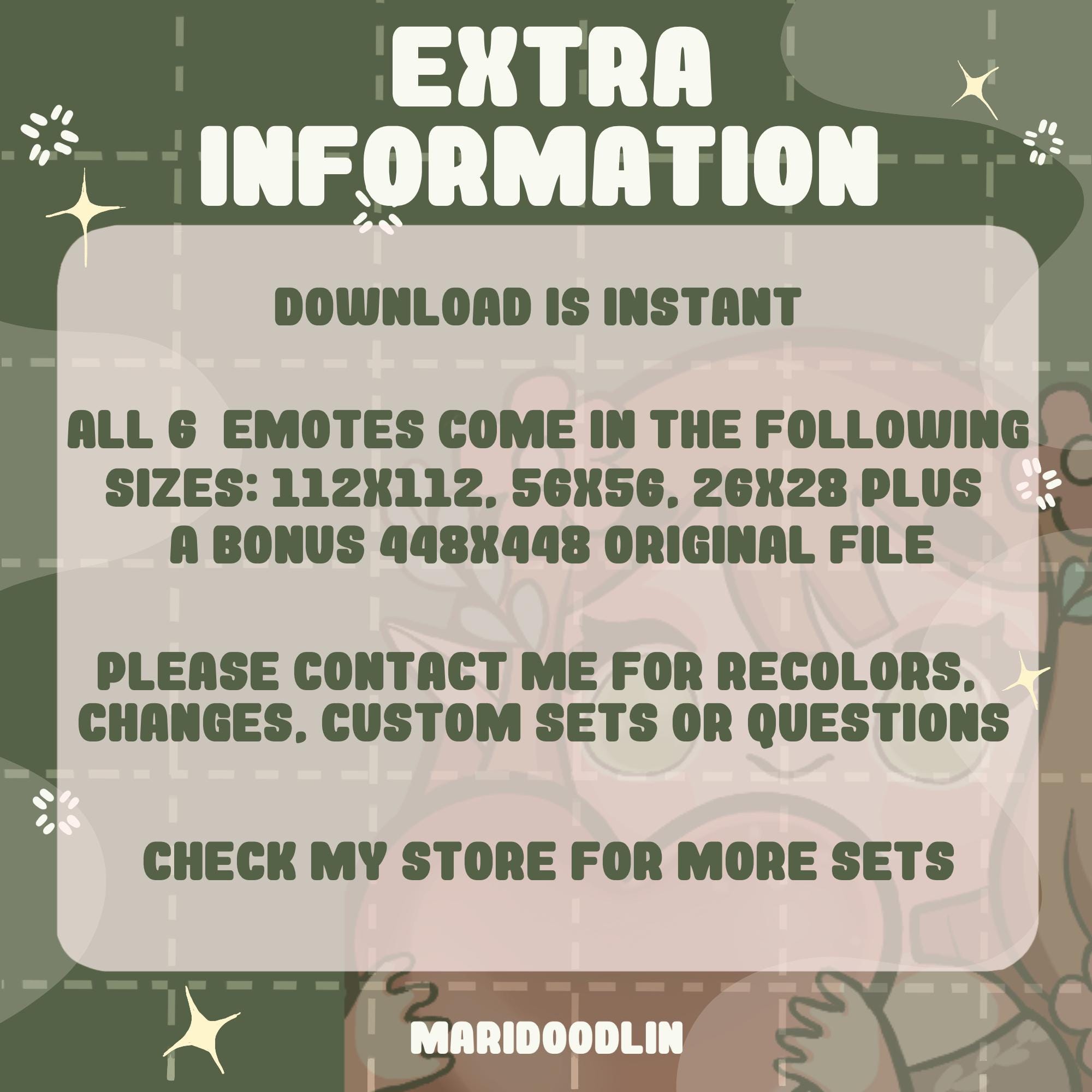 Pretty Elf Girl Emotes | Twitch and Discord Emotes | Instant Download ...