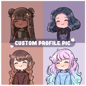 Custom Profile Picture | Quick Delivery - Etsy