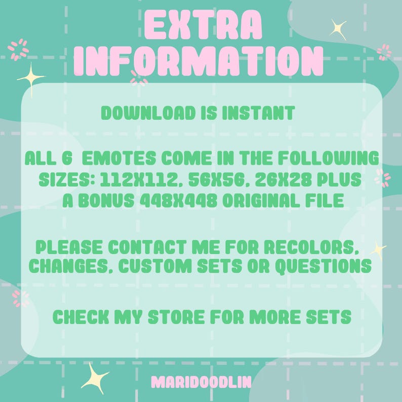 Frog Girl Emotes | Twitch & Discord Streamer Graphics (instant Download ...