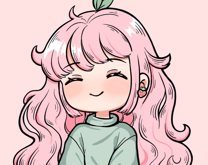 Twitch Icon, Streamer Art, Twitch Profile Pic, Streaming, No Commission ...