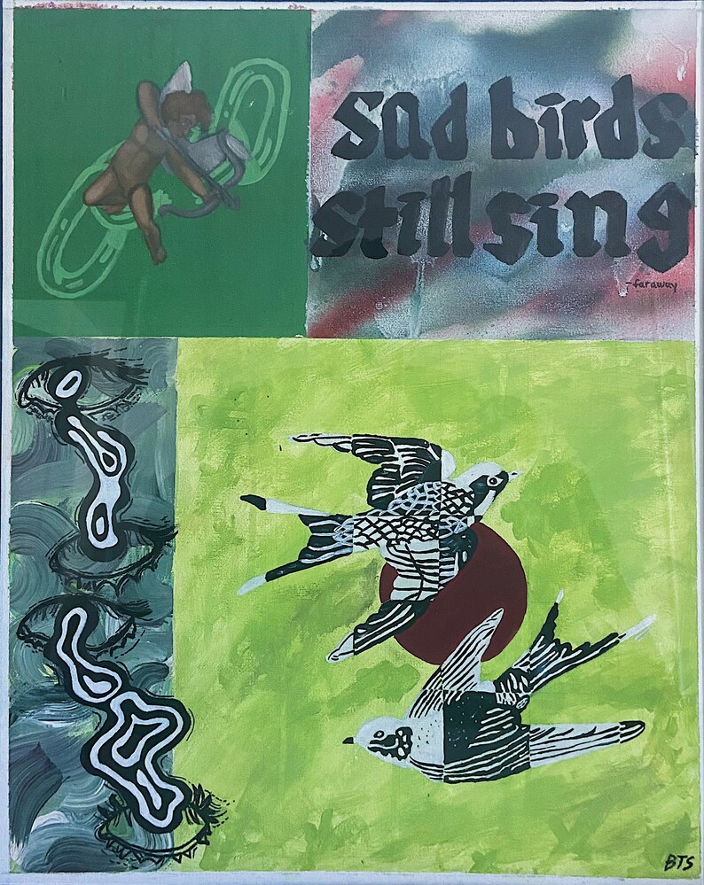 Sad Birds Still Sing - Etsy