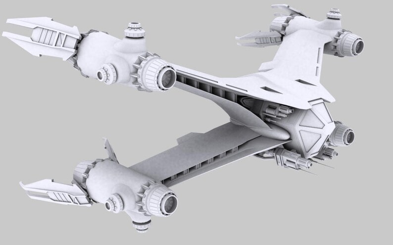 Babylon Starfury 5 - 7,5" (20cm)wide -stand INTERNATIONAL DELIVERY - Etsy