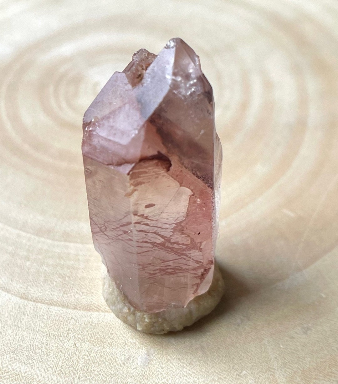 Rough Super Seven Quartz, With Amazing 7 Crystals Healing Stone, 28x15 ...