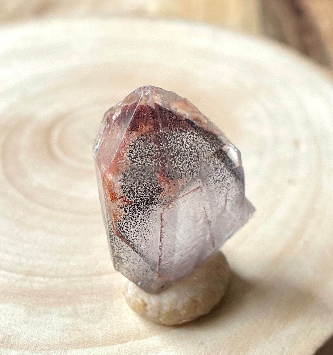 Super Seven Quartz, With Amazing 7 Crystals Healing Stone, From Brazil ...