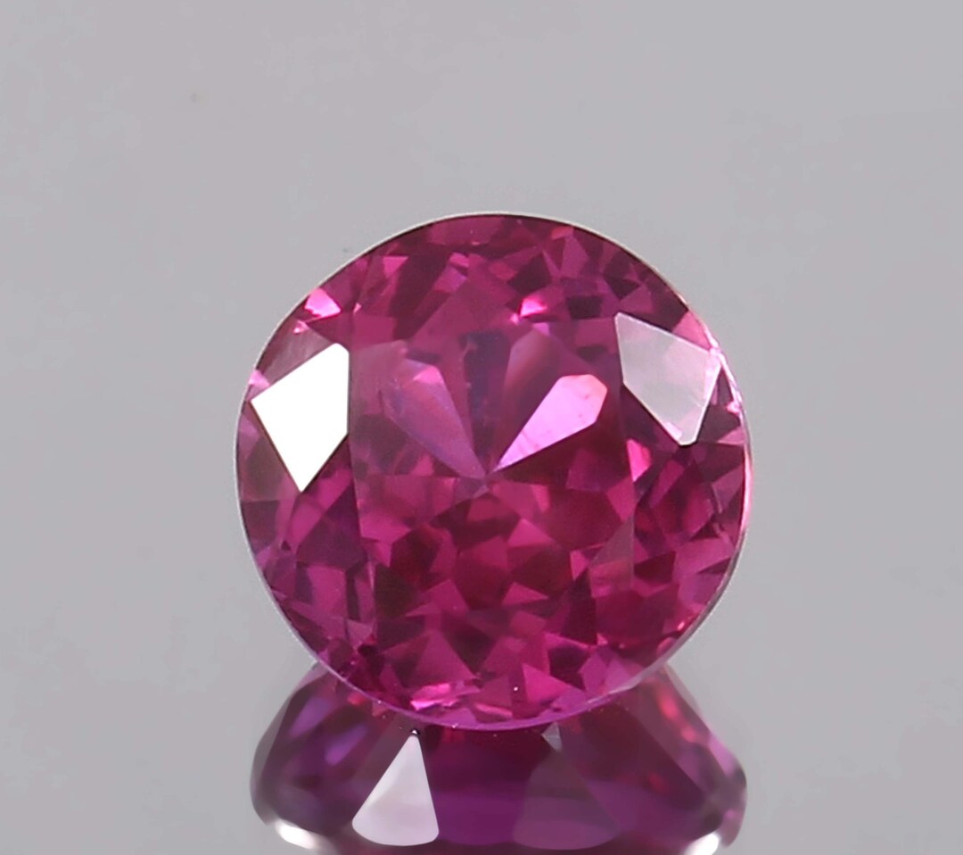 Zaffiro rosa viola intenso di Ceylon impeccabile pietra - Etsy Italia