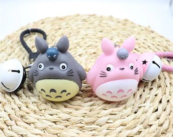 Totoro Keychain | Etsy