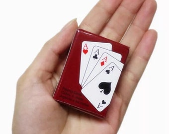 Mini Playing Card | Etsy
