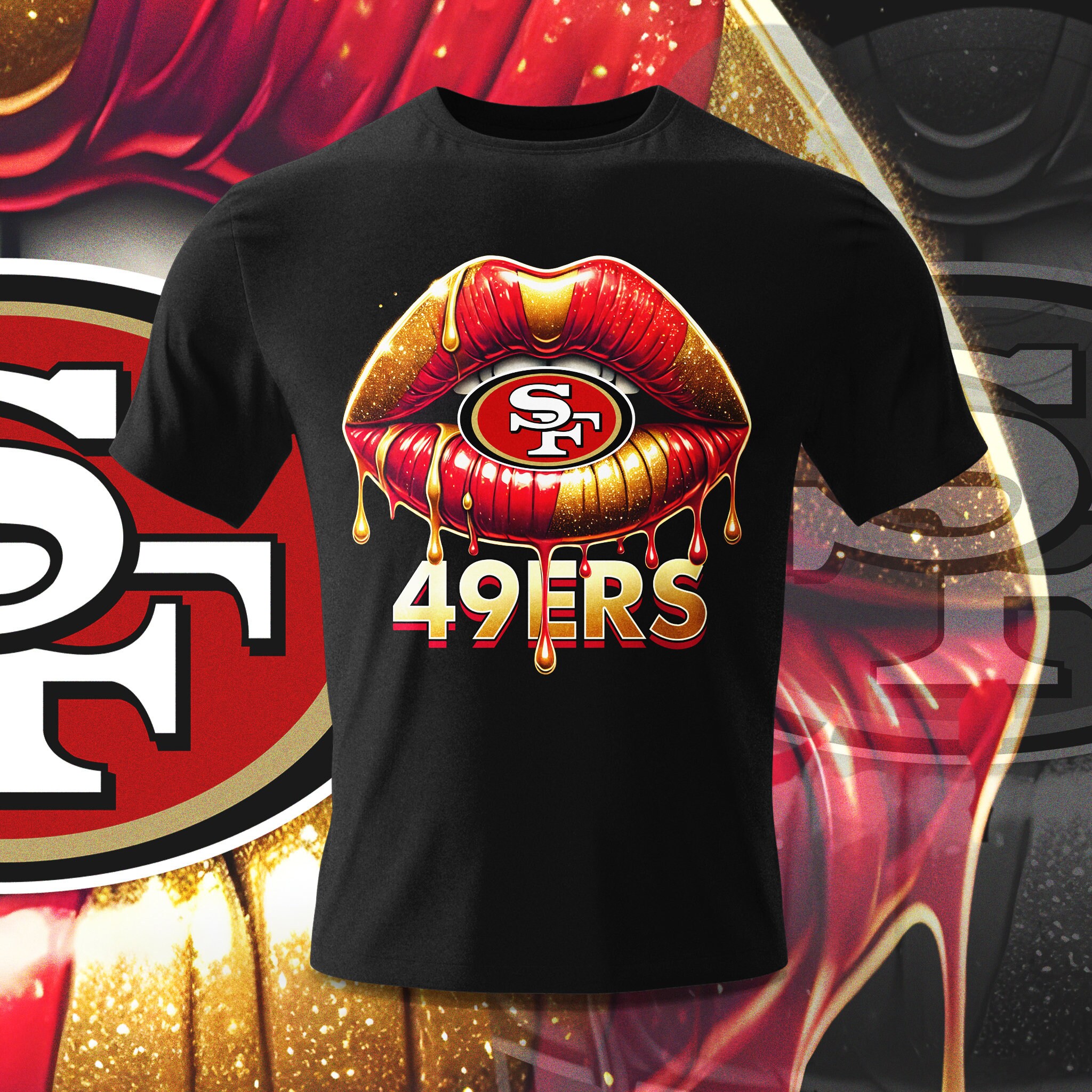 All 32 Team Dripping Lips Football PNG, T-shirts, Sublimation, DTG, DTF ...