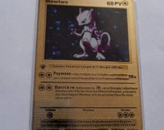 Mewtwo Base Set Card | Etsy