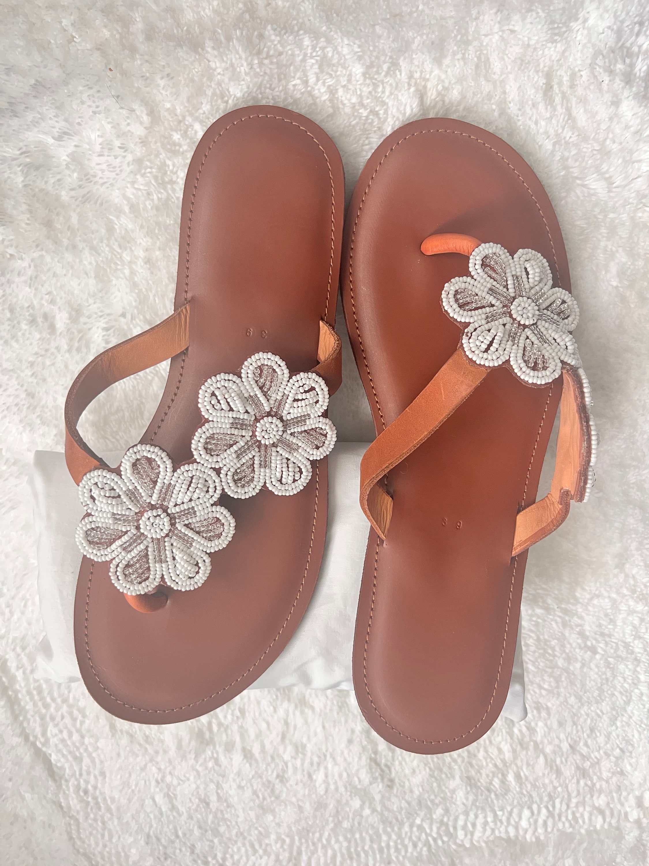 Maasai Sandals|Flower Sandals |Beach Sandals — African Warrior Magazine