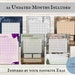 Taylor Era's Inspired Printable Undated Monthly Calendar and Planner - Etsy