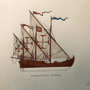 Caravela XV Century 25 - Etsy
