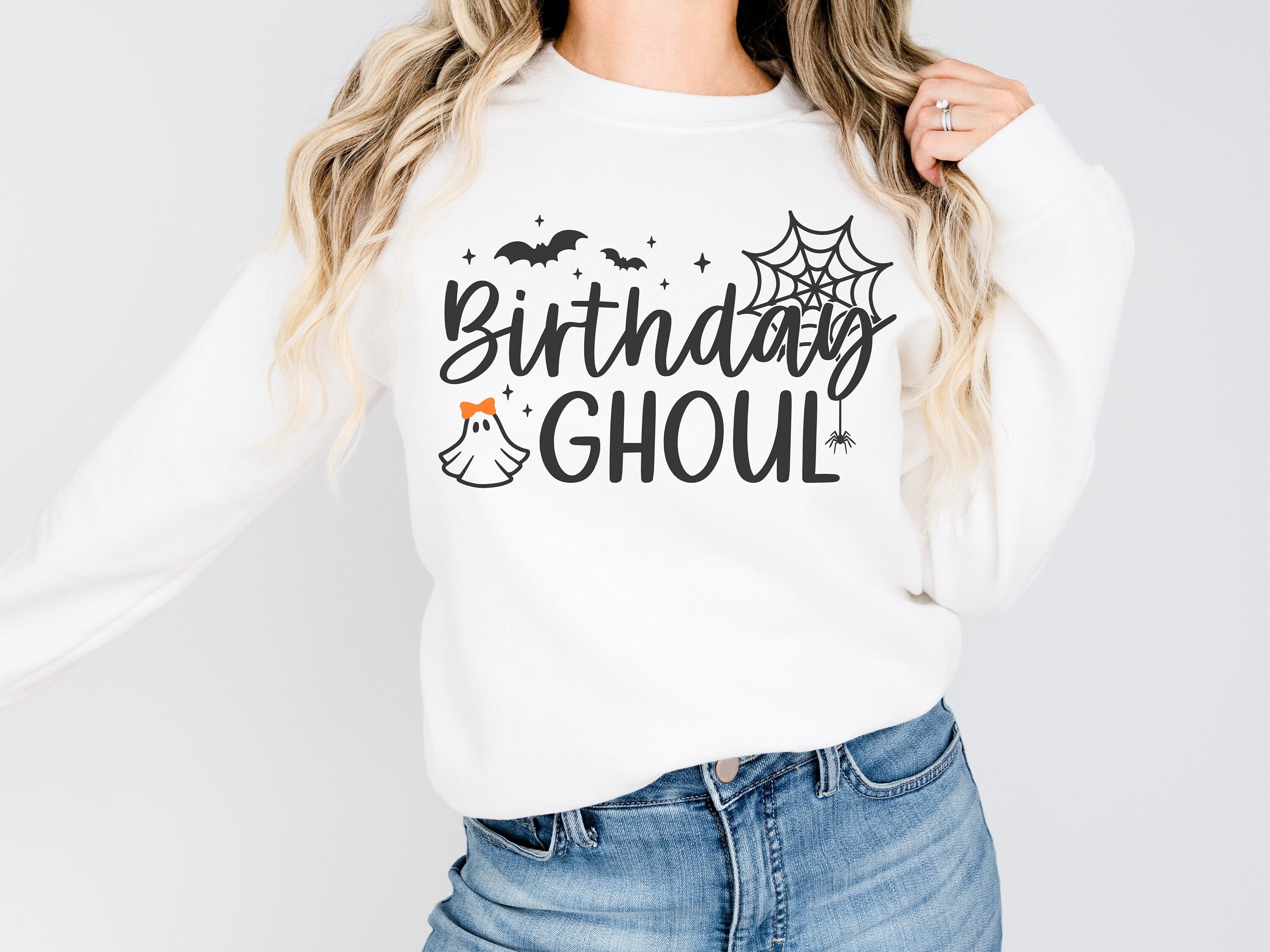 Birthday Ghoul Svg, Girl Birthday Svg, Halloween Birthday Svg, Cute ...