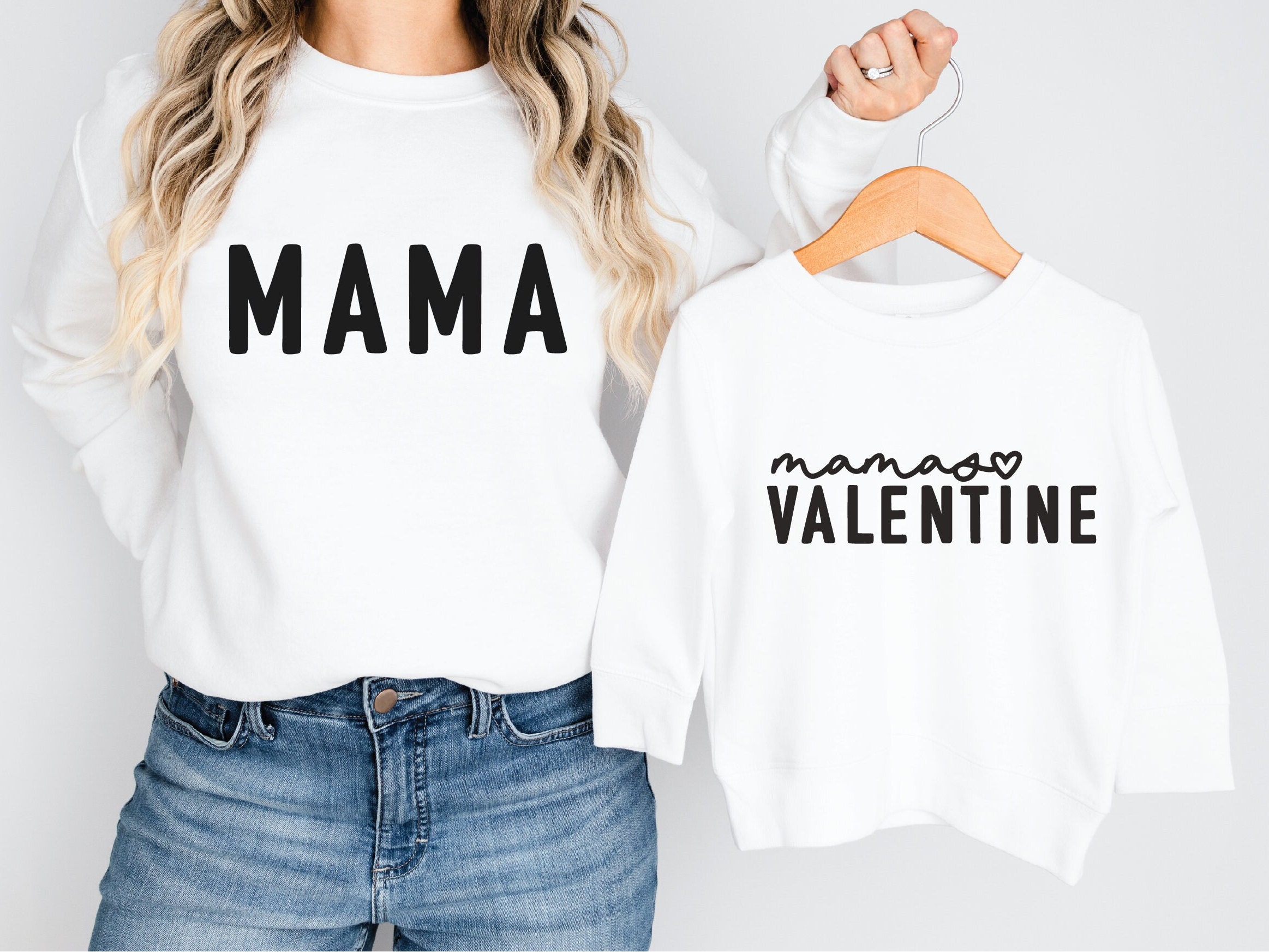 Mama and Mamas Valentine Svg Png, Matching Mommy and Me Cut File ...
