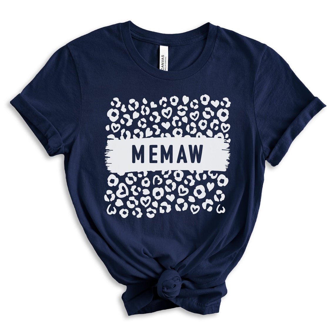 Memaw SVG PNG, Cute Grandma Cricut Cut File, Memaw Leopard Svg, My ...