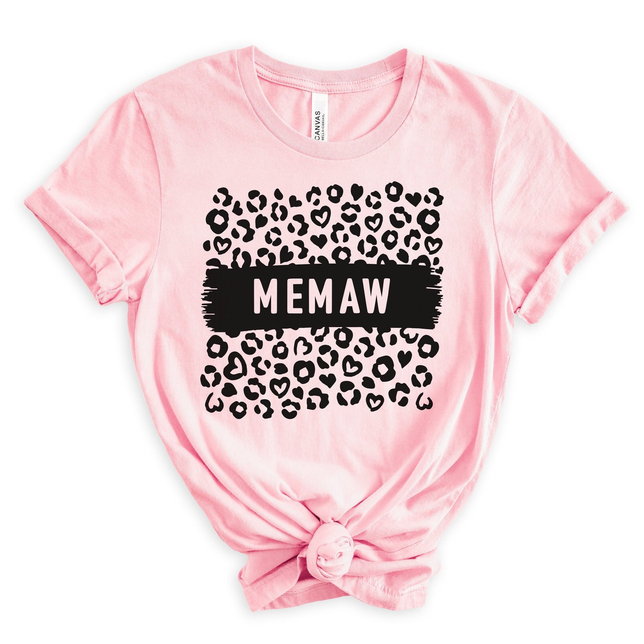 Memaw SVG PNG, Cute Grandma Cricut Cut File, Memaw Leopard Svg, My ...