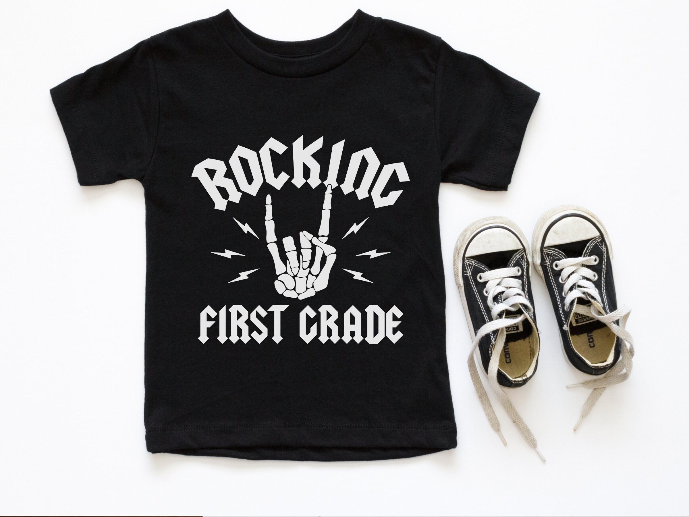 Rocking First Grade Svg Png, First Grader Cut File, Funny First Grade ...