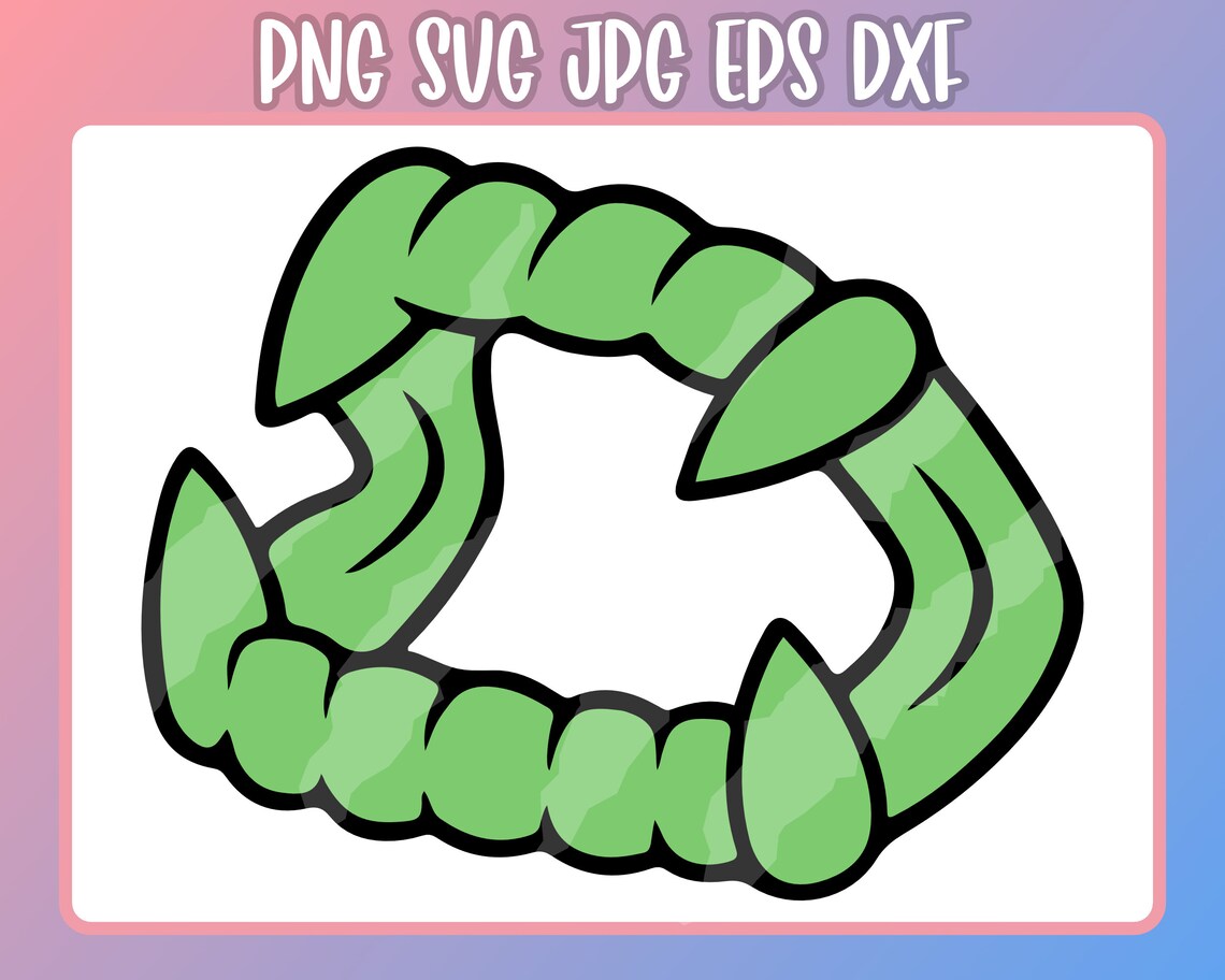 Vampire Teeth Svg Png, Vampire Teeth Cut File, Plastic Vampire Teeth ...